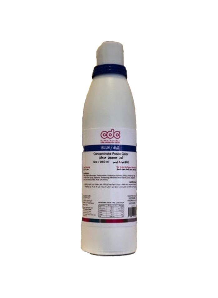 CDC Flow Paste Concentrate Color ( Blue ) - Box Of 40 Pieces - 240 Ml ...