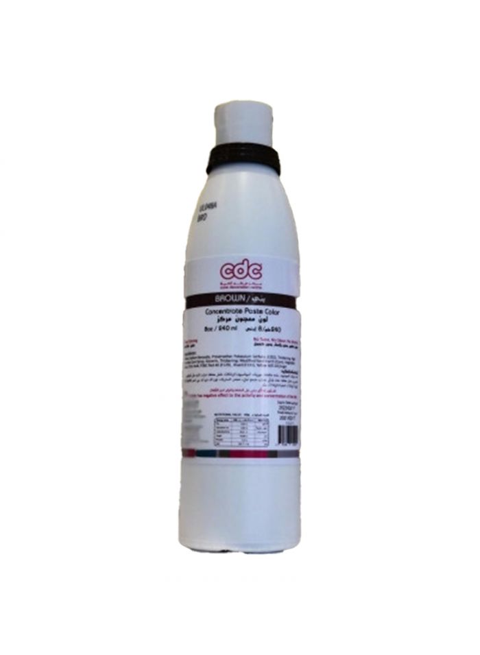 CDC Flow Paste Concentrate Color ( Brown ) - Box Of 40 Pieces - 240 Ml ...