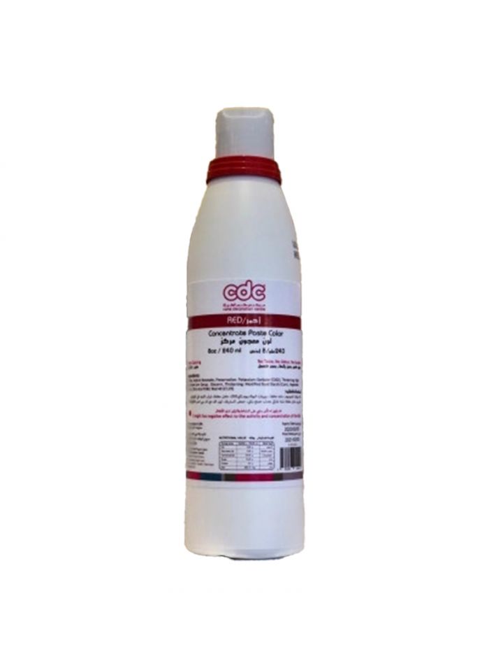 CDC Flow Paste Concentrate Color ( Red ) - Box Of 40 Pieces - 240 Ml ...