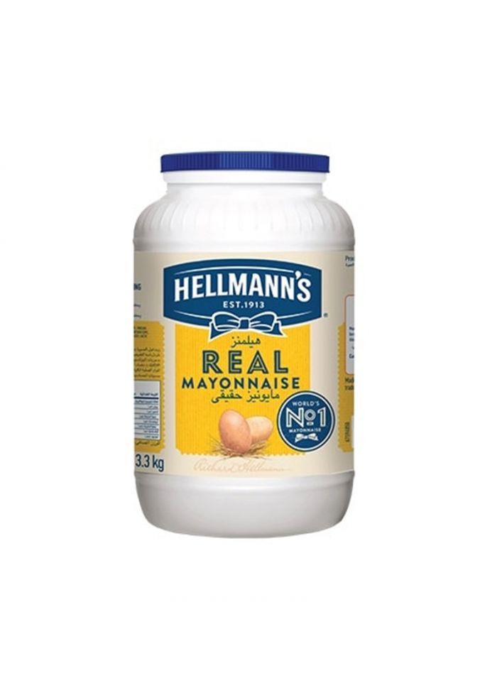 Hellmann's Real Mayonnaise - Box Of 4 Pieces - 3.63 Kg | امداد إكس