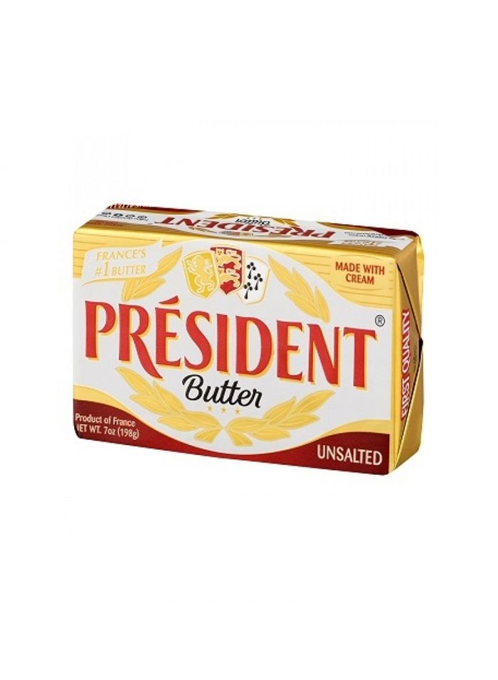 President Unsalted Butter - Box Of 60 Pieces - 100 G | امداد إكس
