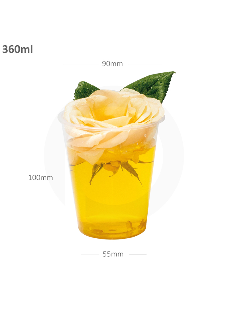 Promopack 360ml/90mm PP Plastic Cup - Box Of 500 Pieces | امداد إكس